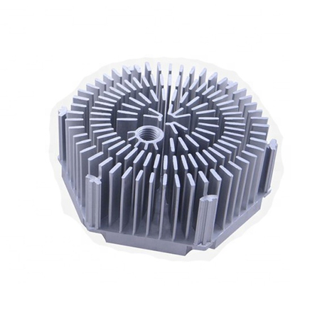 Cold Forged Round Heat Sink – High-Efficiency Copper & Aluminum Heat Sink